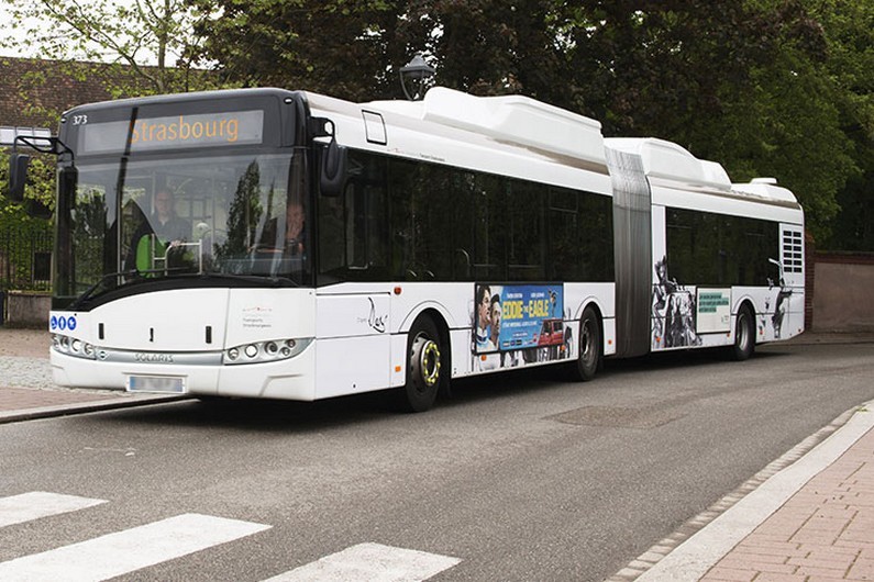 Un bus électrique révolutionnaire dans les rues de Strasbourg