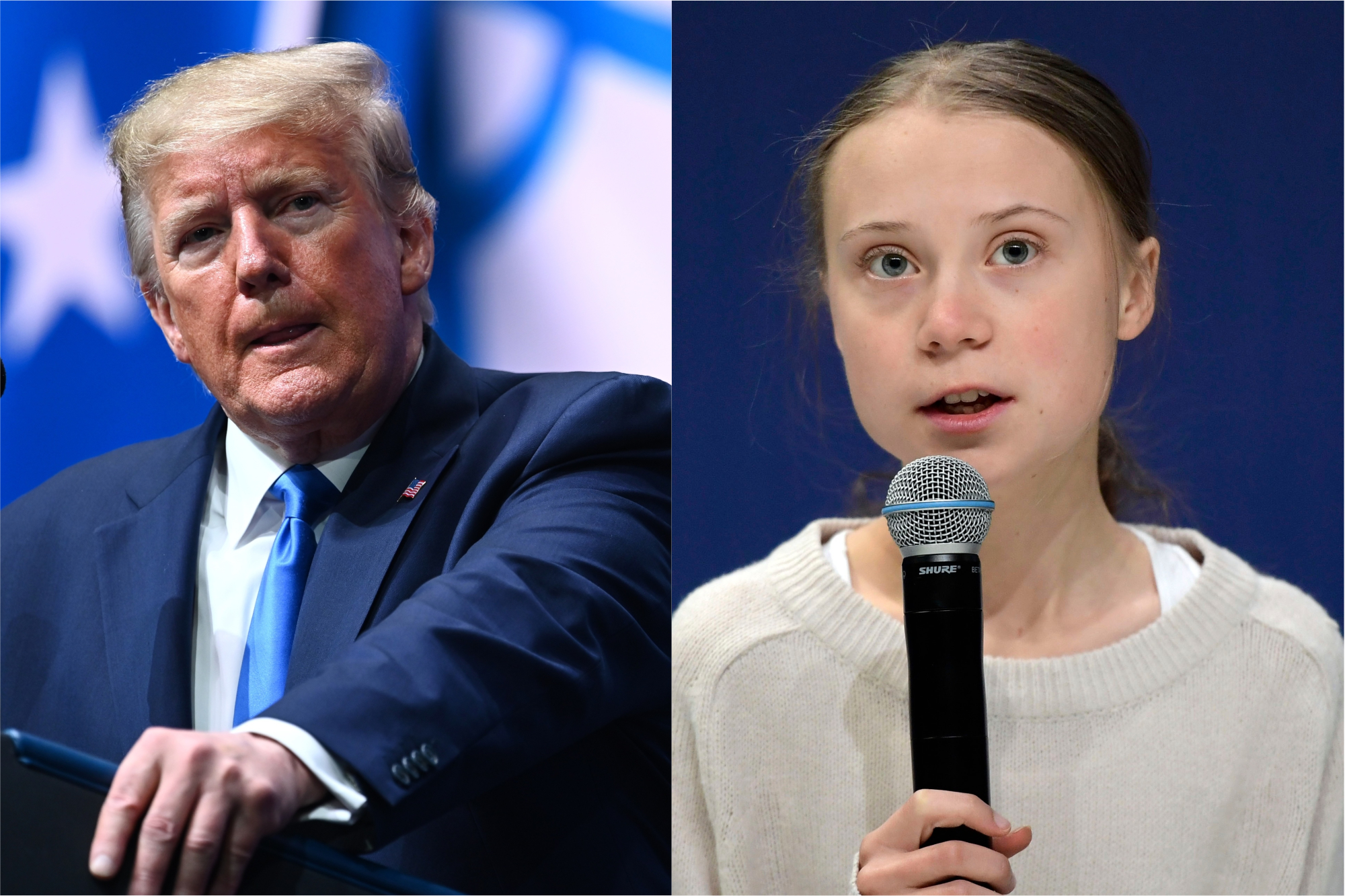 Donald Trump conseille à Greta Thunberg de se "détendre" et d'aller au ...
