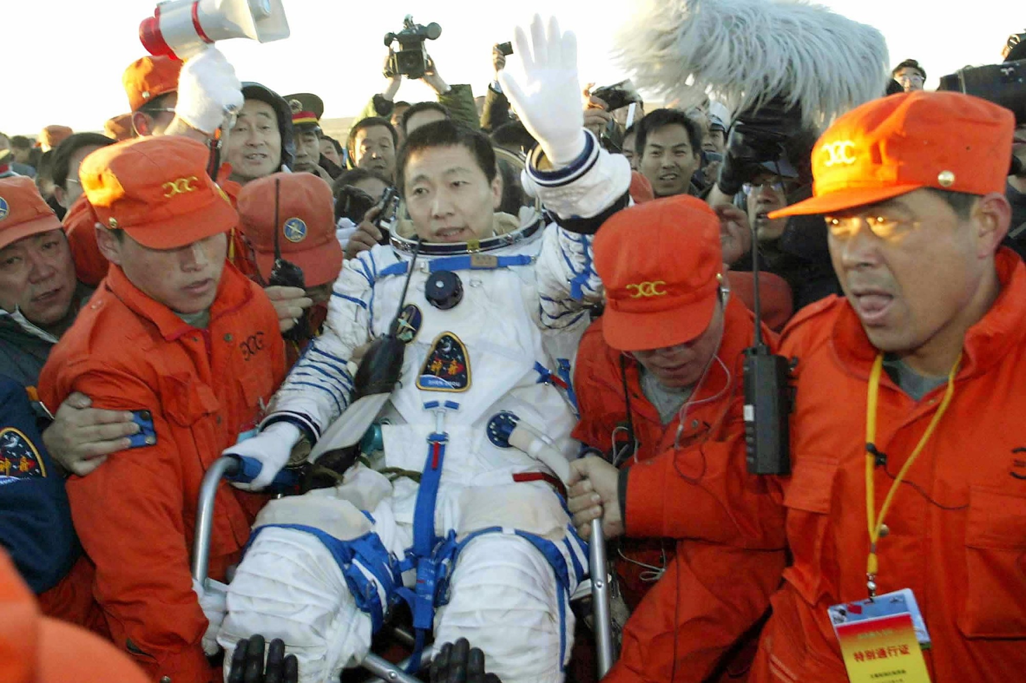 Yang Liwei, le premier Chinois dans l'espace