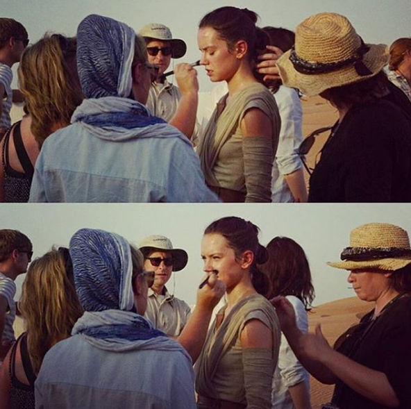 EN IMAGES - "Star Wars Day" : Daisy Ridley rend hommage à la saga