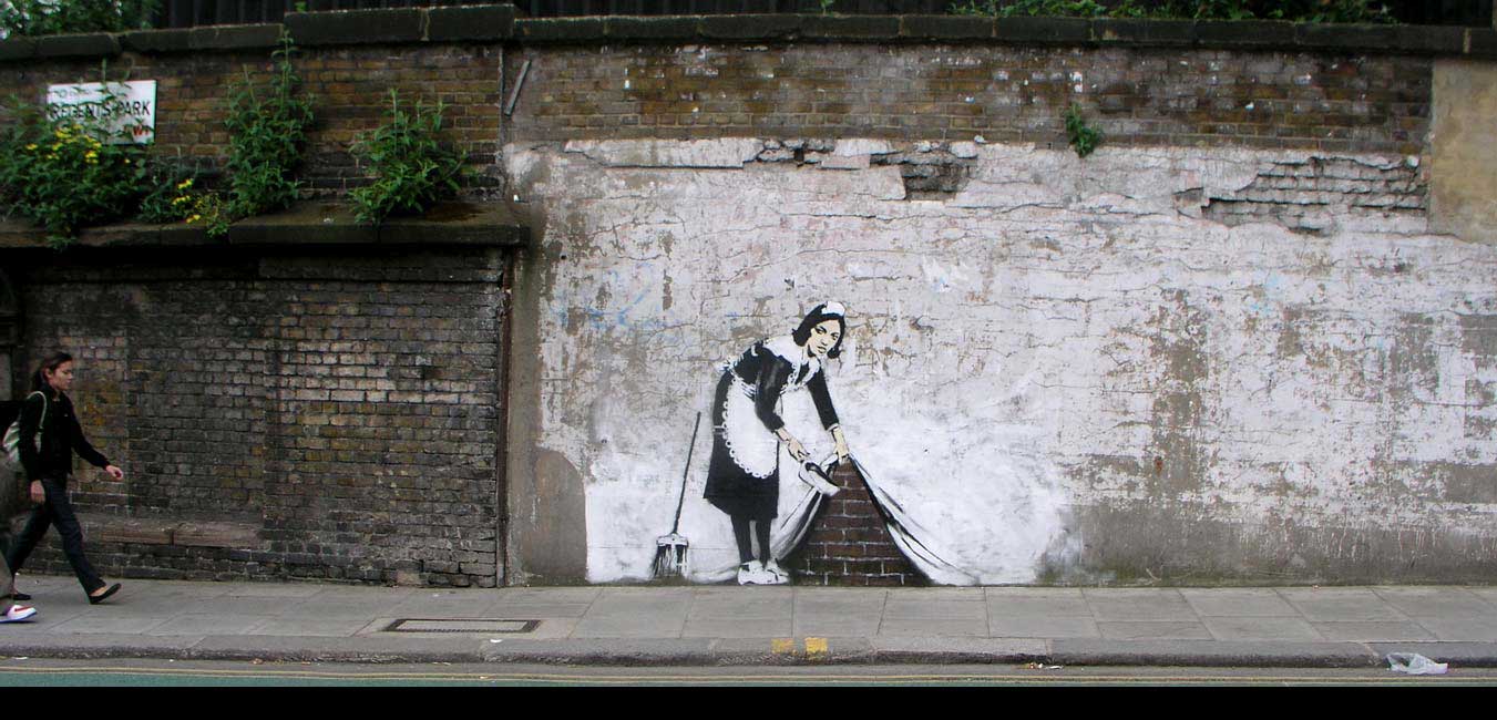 Le street-artiste Banksy en quelques oeuvres