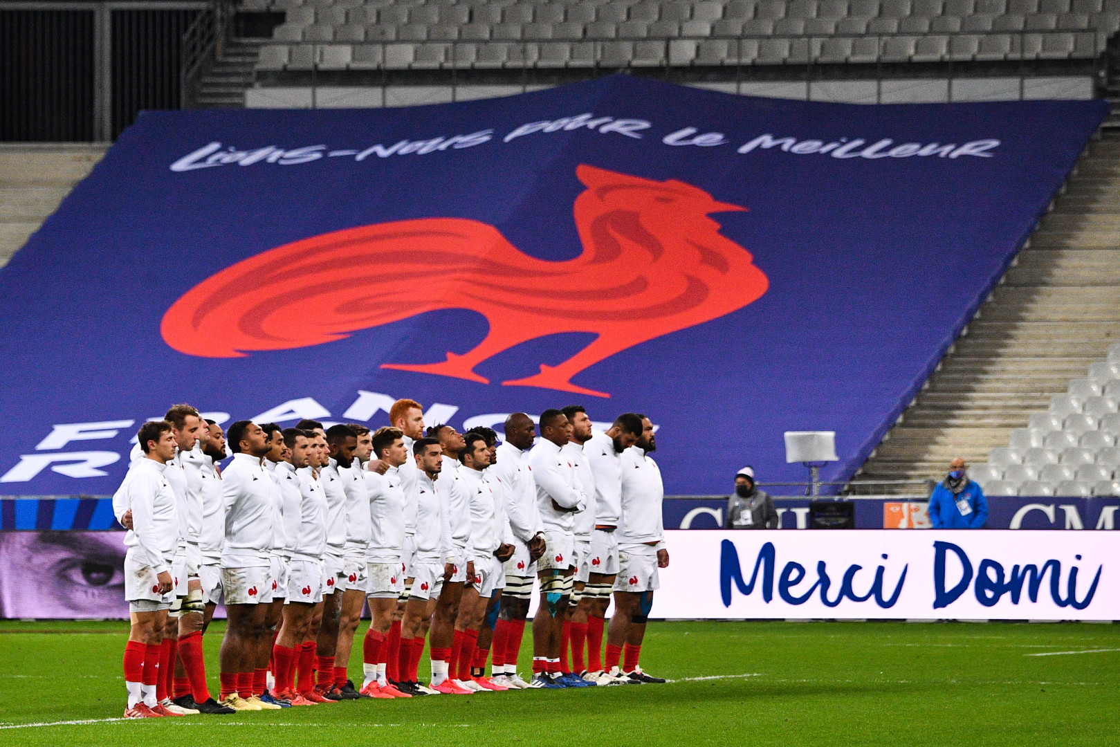 DIAPORAMA - France-Italie : l’hommage émouvant des Bleus à Dominici au ...