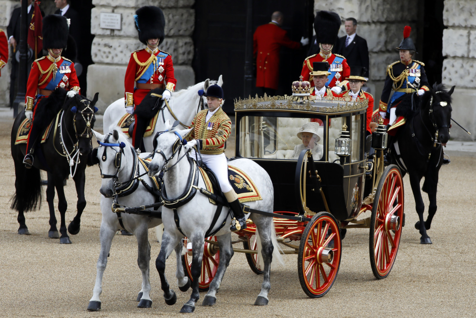 Meghan Markle, Kate Middleton, Elizabeth II... La famille royale ...