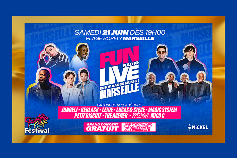 Fun Radio Marseille vous donne rendez-vous pour le Fun Radio Live à ...