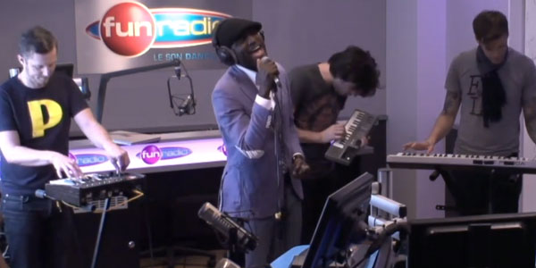 Panzer Flower en live dans les studios de Fun Radio