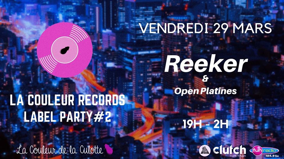 LA COULEUR RECORDS LABEL PARTY 2 PLACE SAINT PIERRE AVEC FUN RADIO MIDI ...