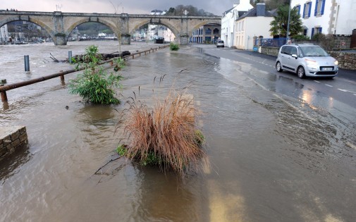 Inondations en Bretagne : 100 millions d'euros de dégâts