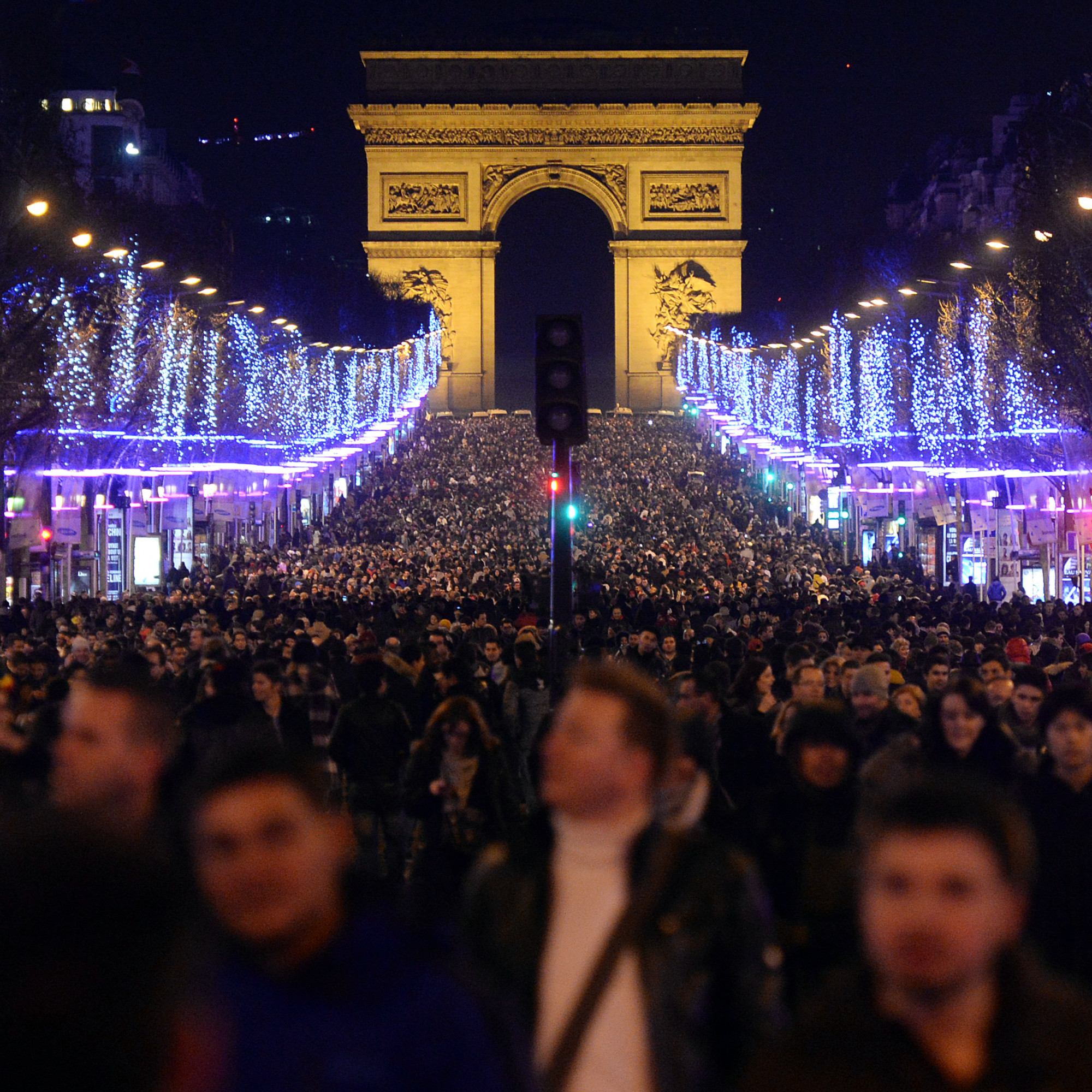 Jour de l'an, Haussmann et bière dans La Curiosité