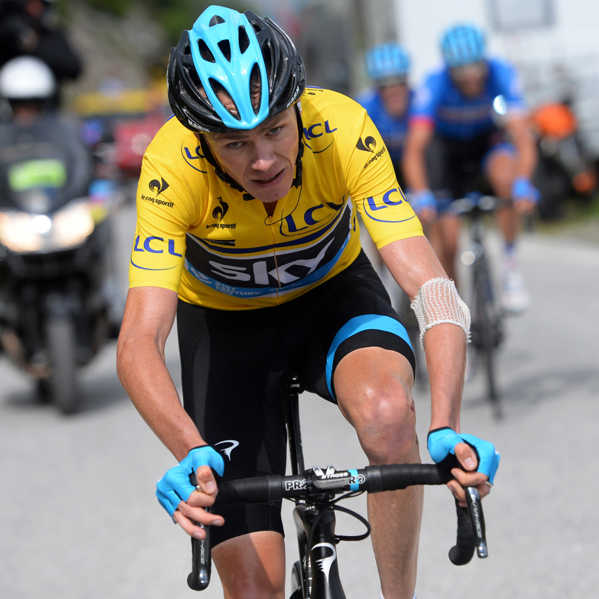 Tour de France 2014 : Christopher Froome n'a pas eu une préparation idéale