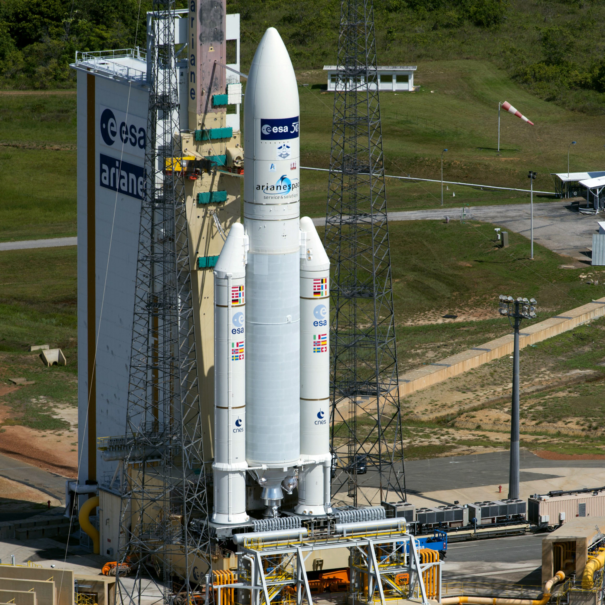 Une fusée Ariane a décollé emportant le dernier cargo automatique ...