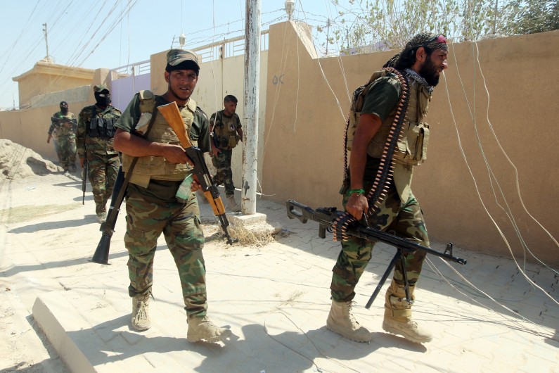 Irak : des soldats britanniques entraînent les combattants kurdes