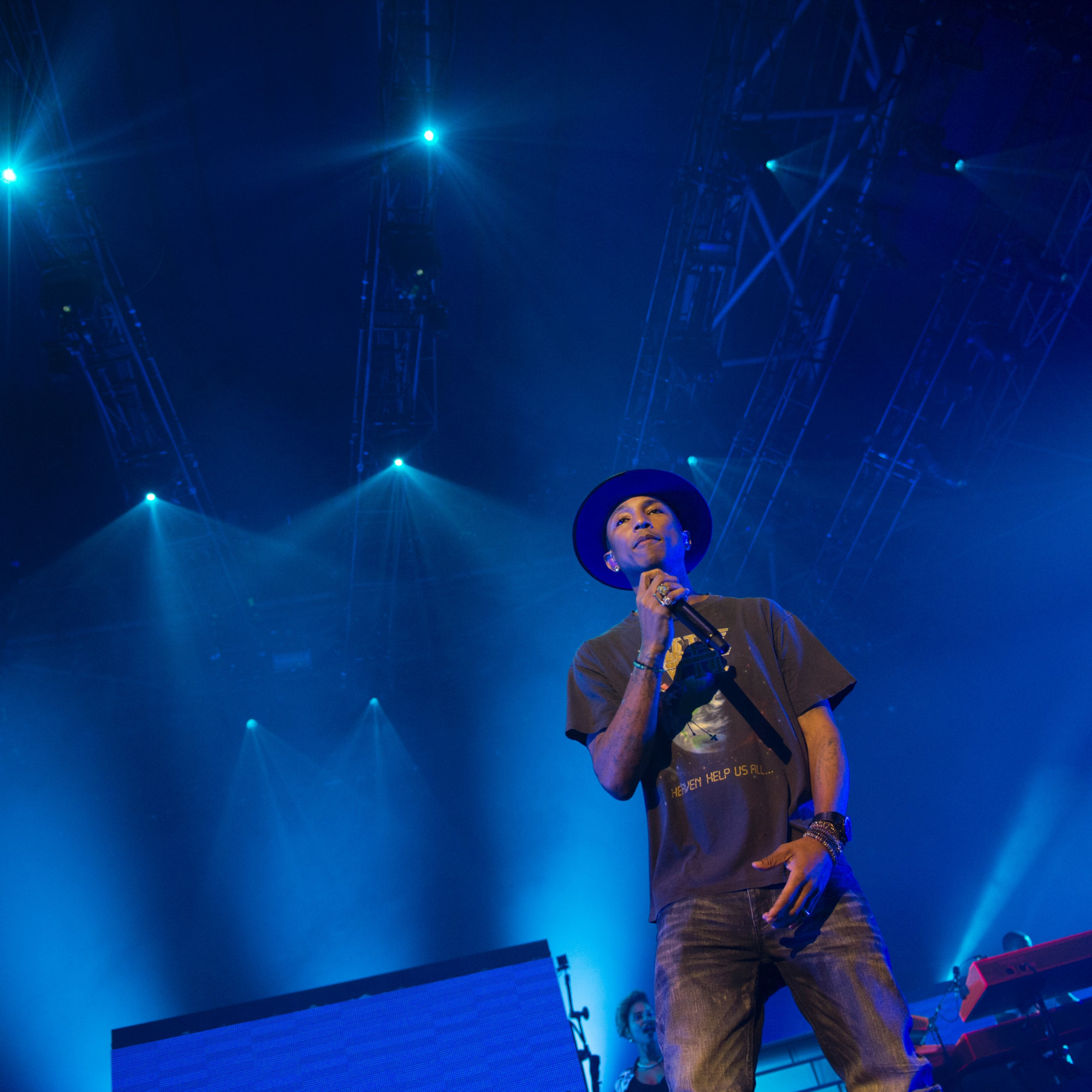 Pharrell Williams en concert à Paris : le Zénith "Happy"