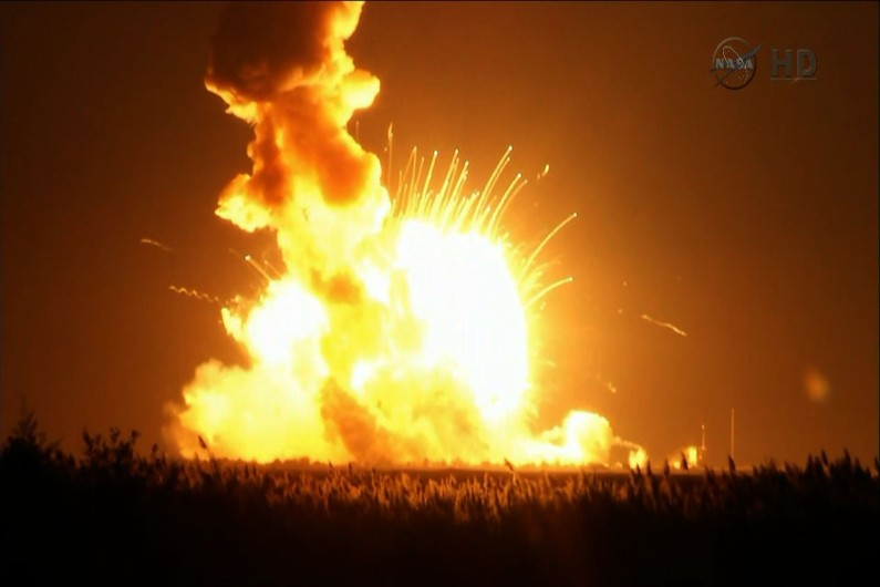 Nasa : pas de blessé dans l'explosion de la fusée