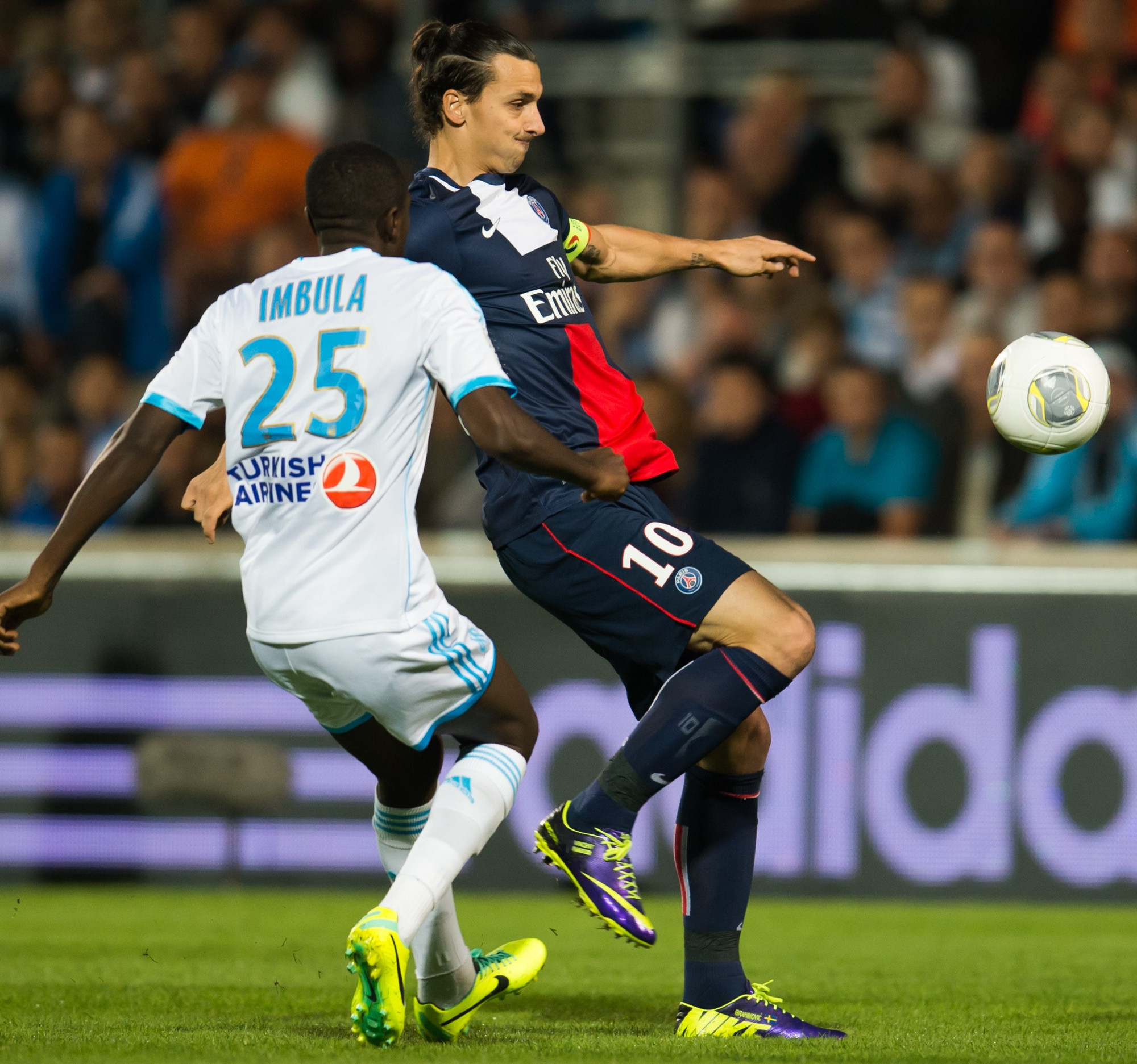 PSG-OM : Ibrahimovic remplaçant, Cavani en pointe
