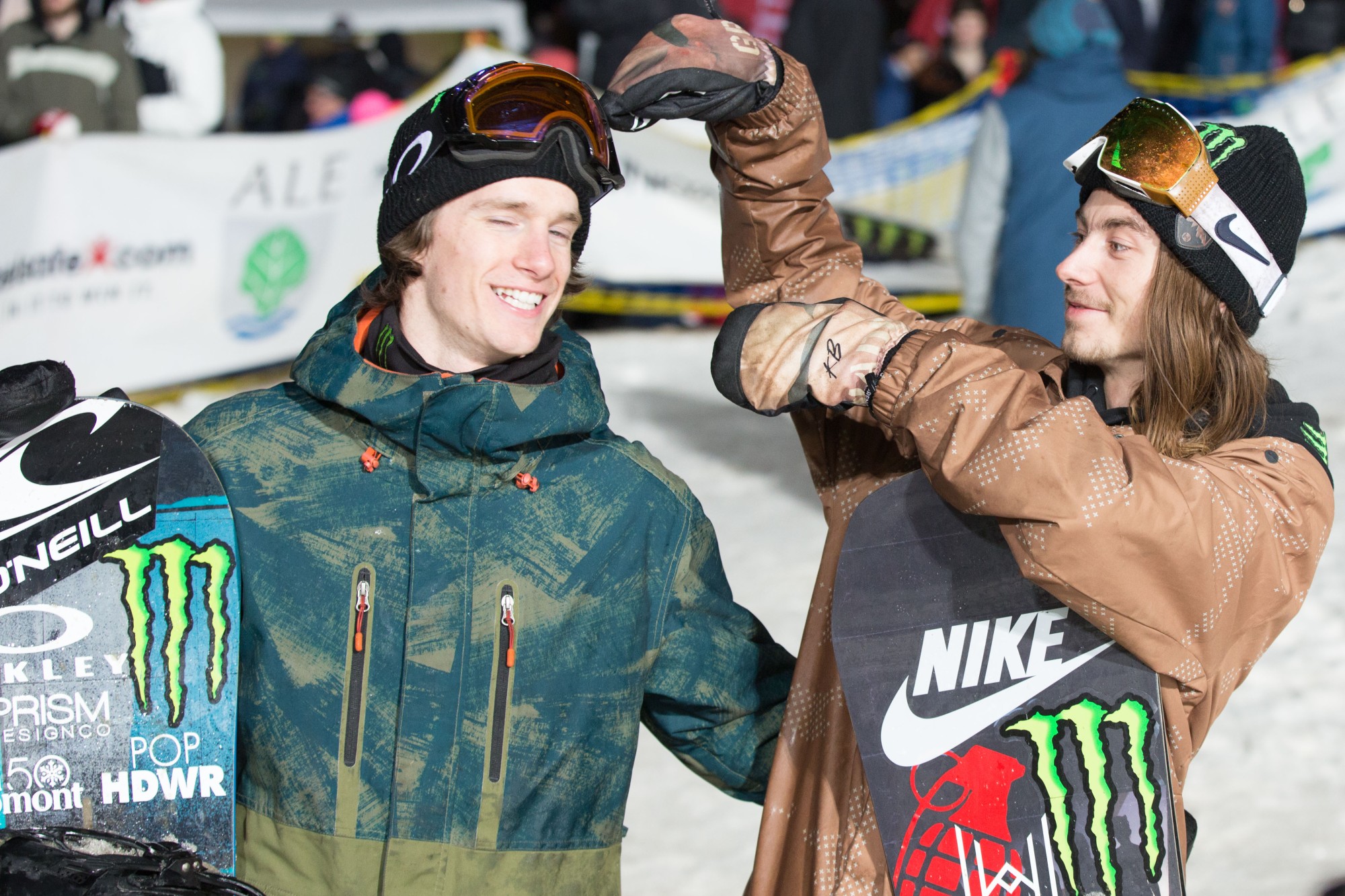 La victoire de Maxence Parrot, snowboardeur, en Suède