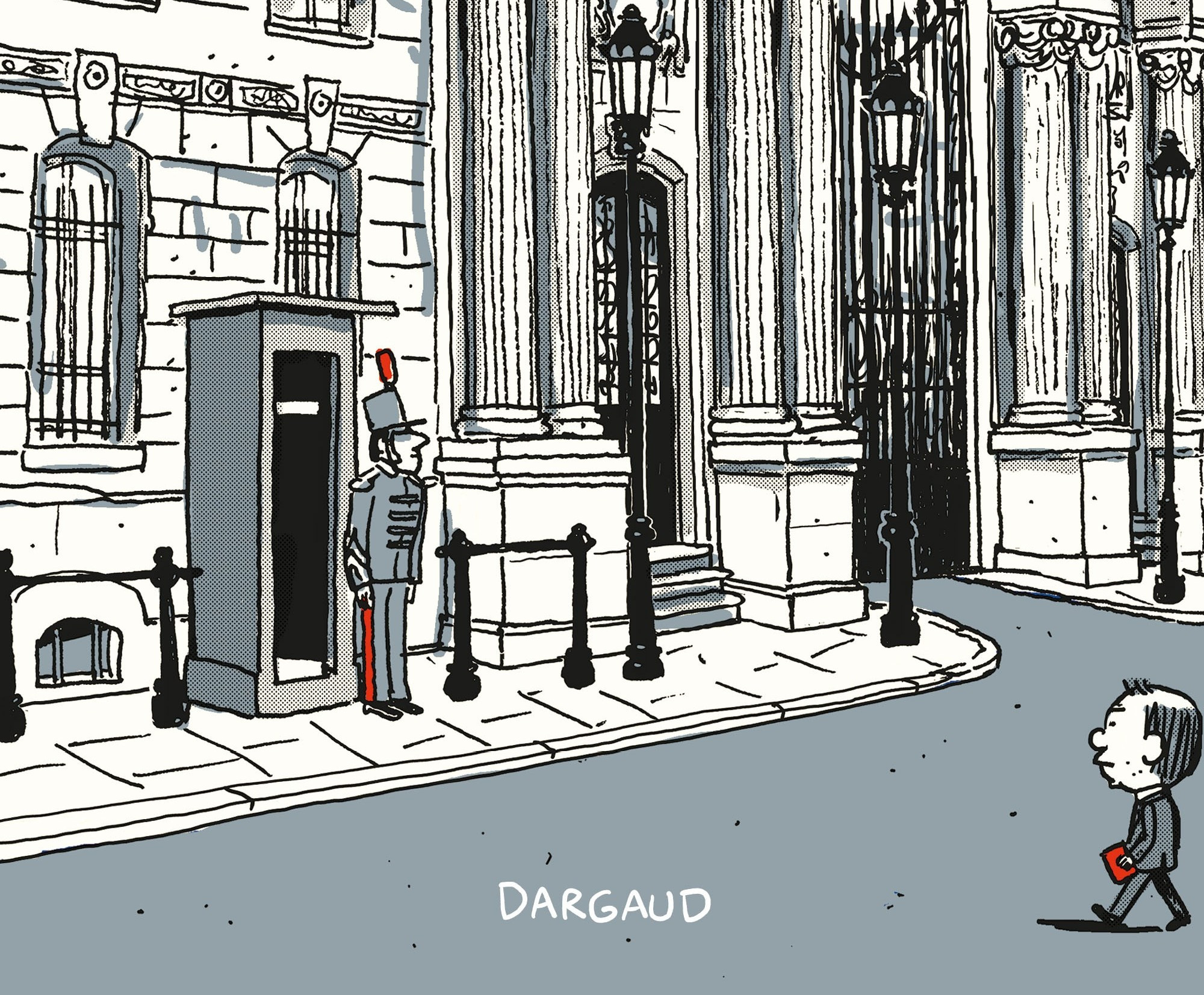 Mathieu Sapin croque les dessous de l'Élysée dans "Le château"