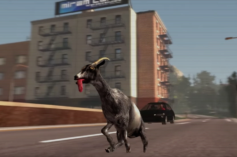 VIDÉO - "Goat simulator" arrive sur Playstation 3 et 4
