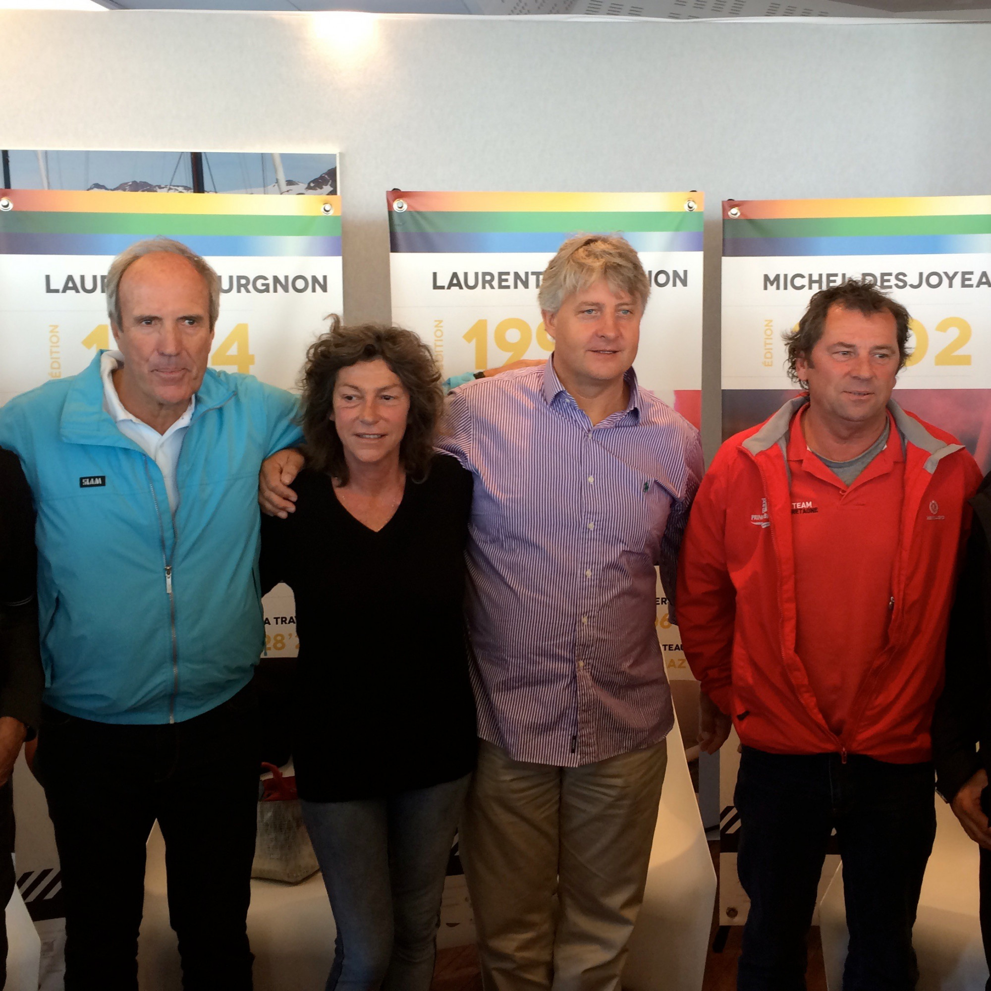 12e Transat Jacques Vabre : Florence Arthaud et Laurent Bourgnon dans ...