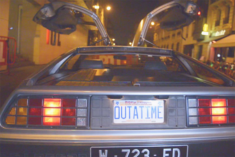 VIDÉO - La mythique DeLorean de "Retour vers le futur" dans la vraie vie