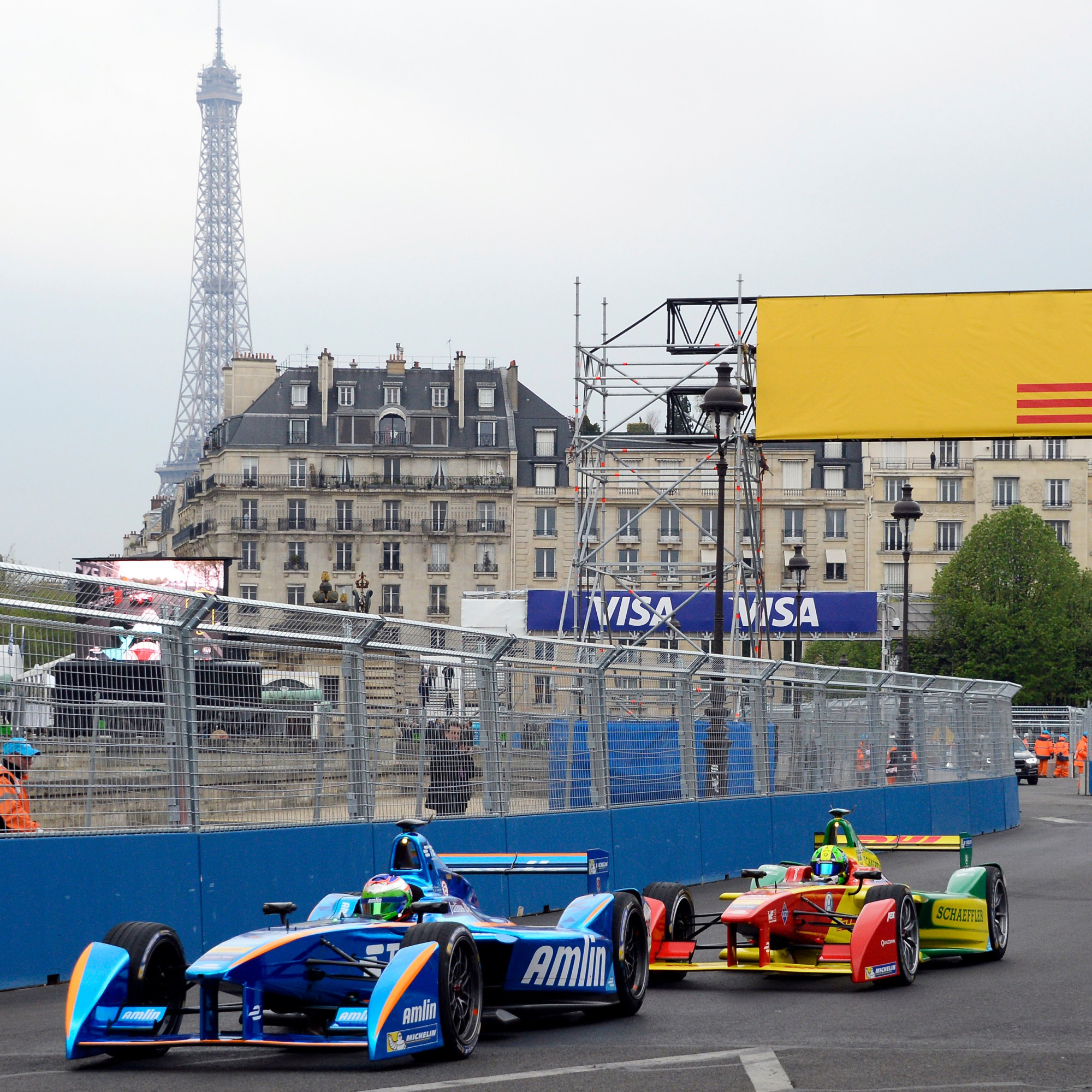 EN IMAGES - Formule E : victoire de Di Grassi devant Vergne dans les ...