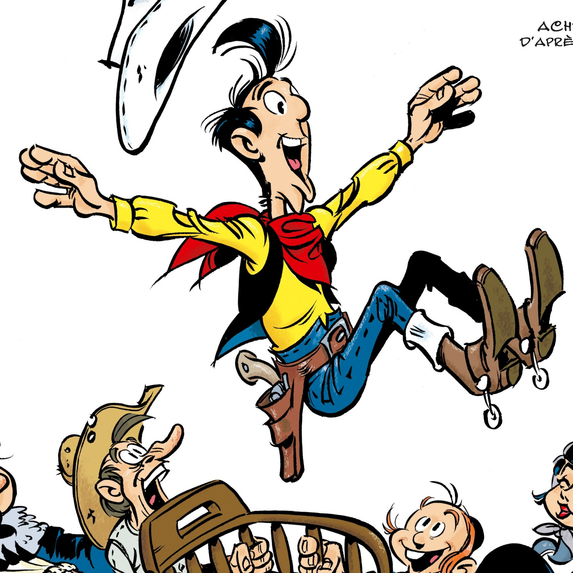 "Lucky Luke" a 70 ans : découvrez la couverture et le titre du nouvel album