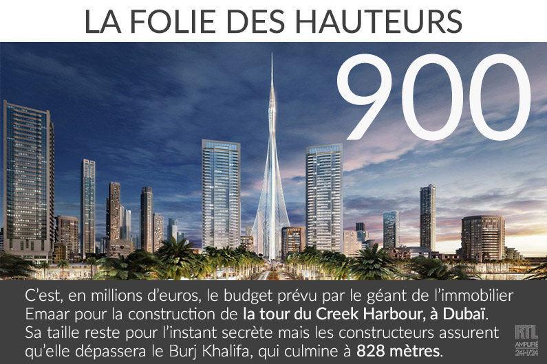 Dubaï entame la construction de la tour "la plus haute du monde"