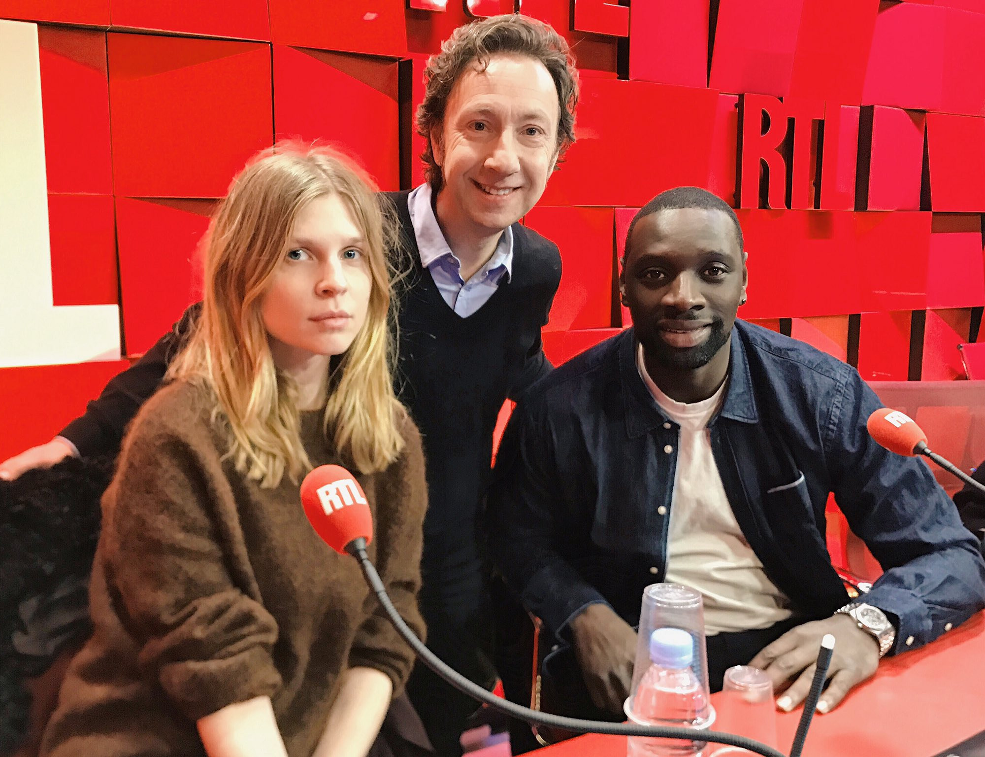 Omar Sy et Clémence Poésy sont les invités de Stéphane Bern dans A La ...