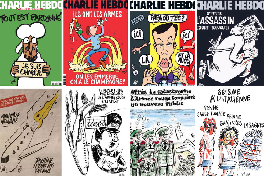 EN IMAGES - Charlie Hebdo : deux ans après, le journal satirique a ...