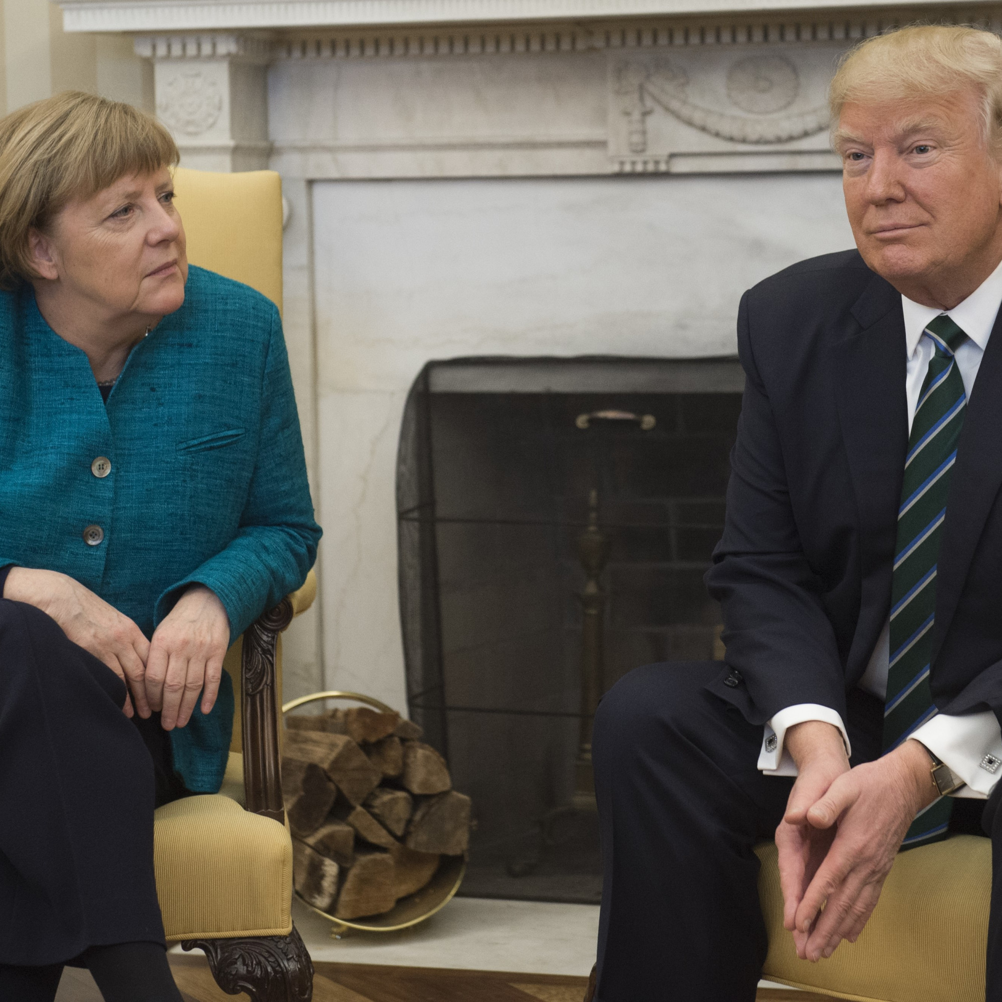 VIDÉO - Quand Angela Merkel fait la leçon à Donald Trump