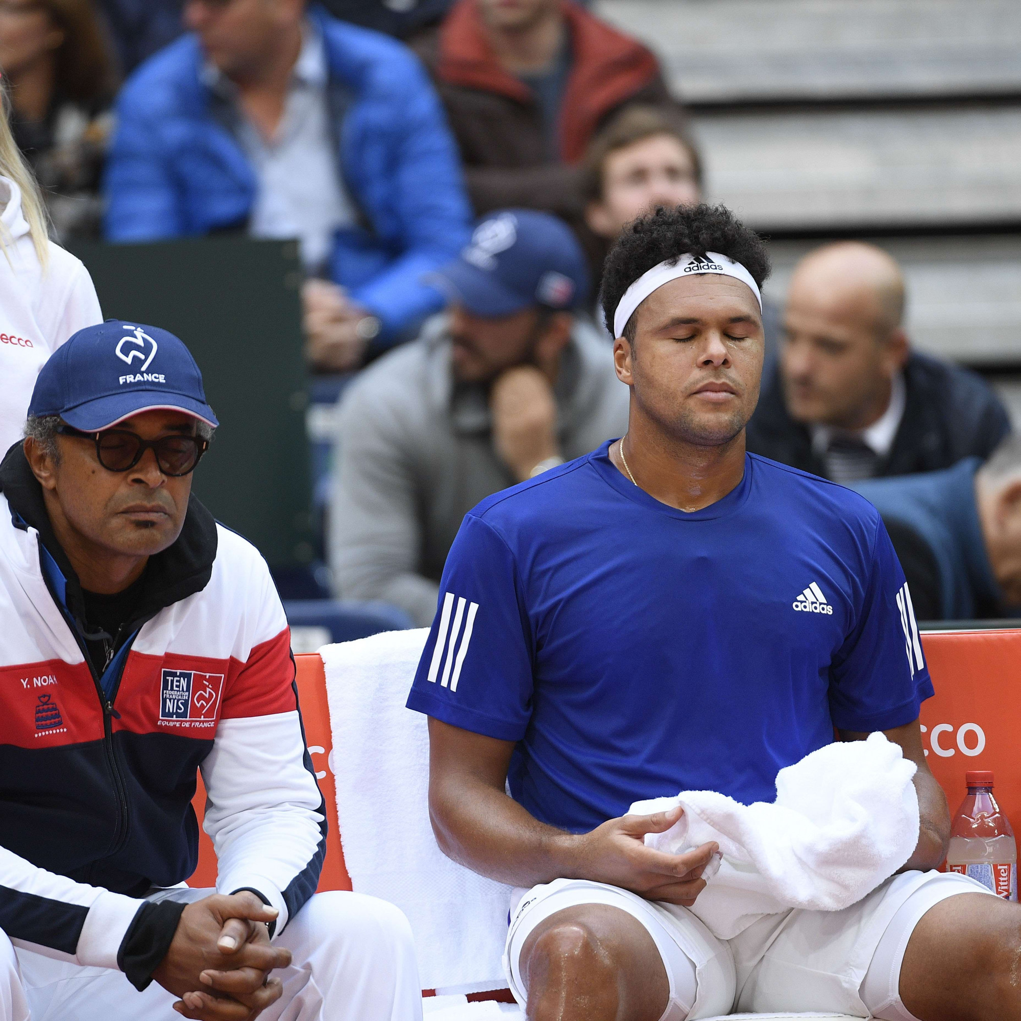 Coupe Davis : pourquoi Tsonga et Noah ne se sont quasiment pas parlé