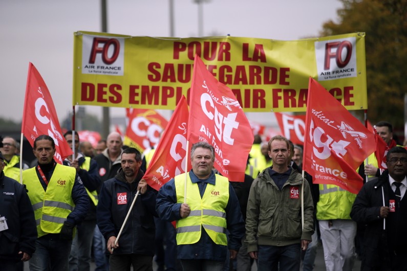 La CGT, FO et Solidaires appellent à une journée de grève le 16 novembre