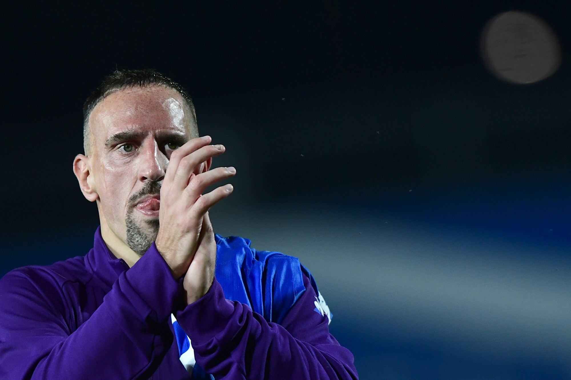 Italie : Franck Ribéry victime d'un accident de la route