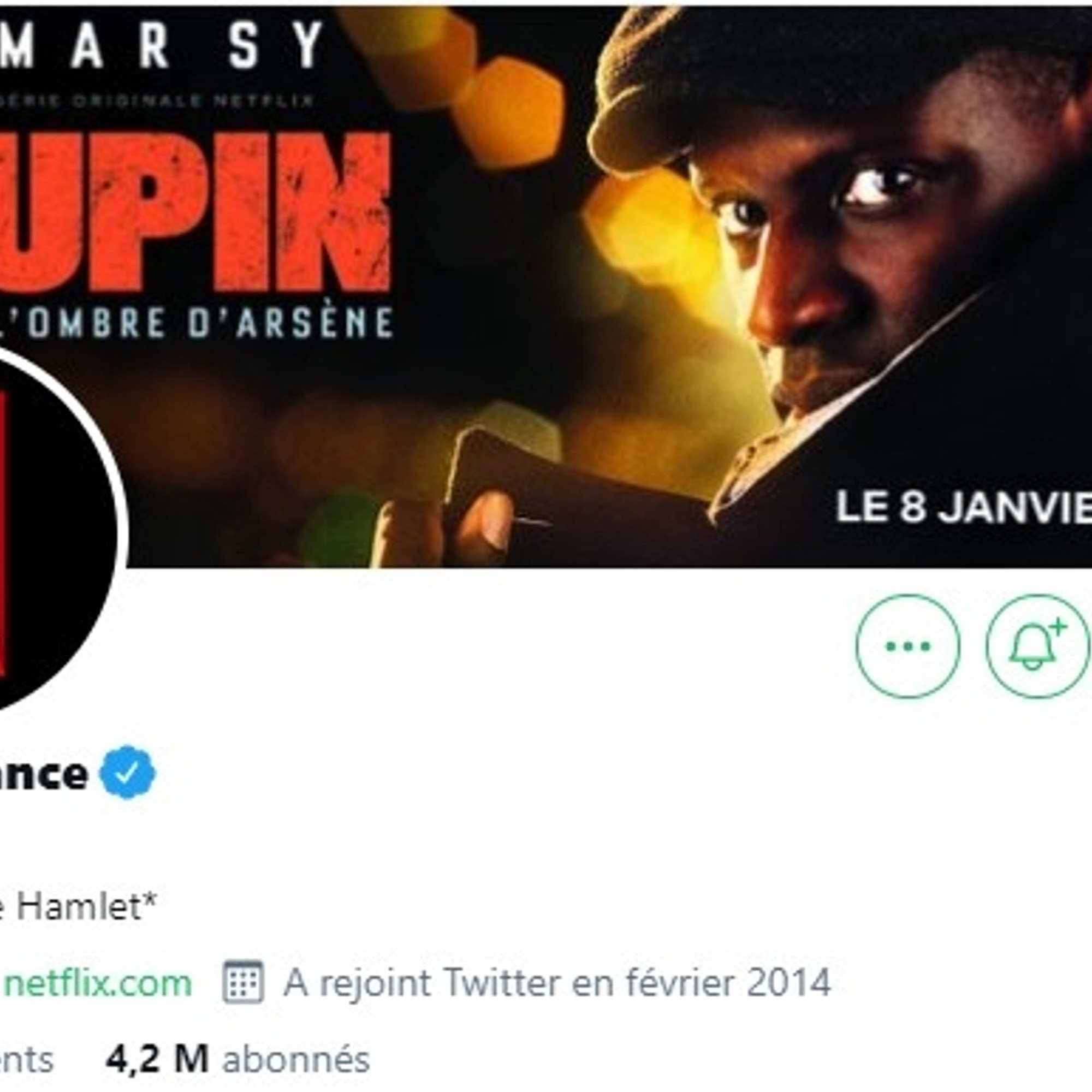 "Hamlet" : pourquoi le compte de Netflix France a changé sa biographie ...