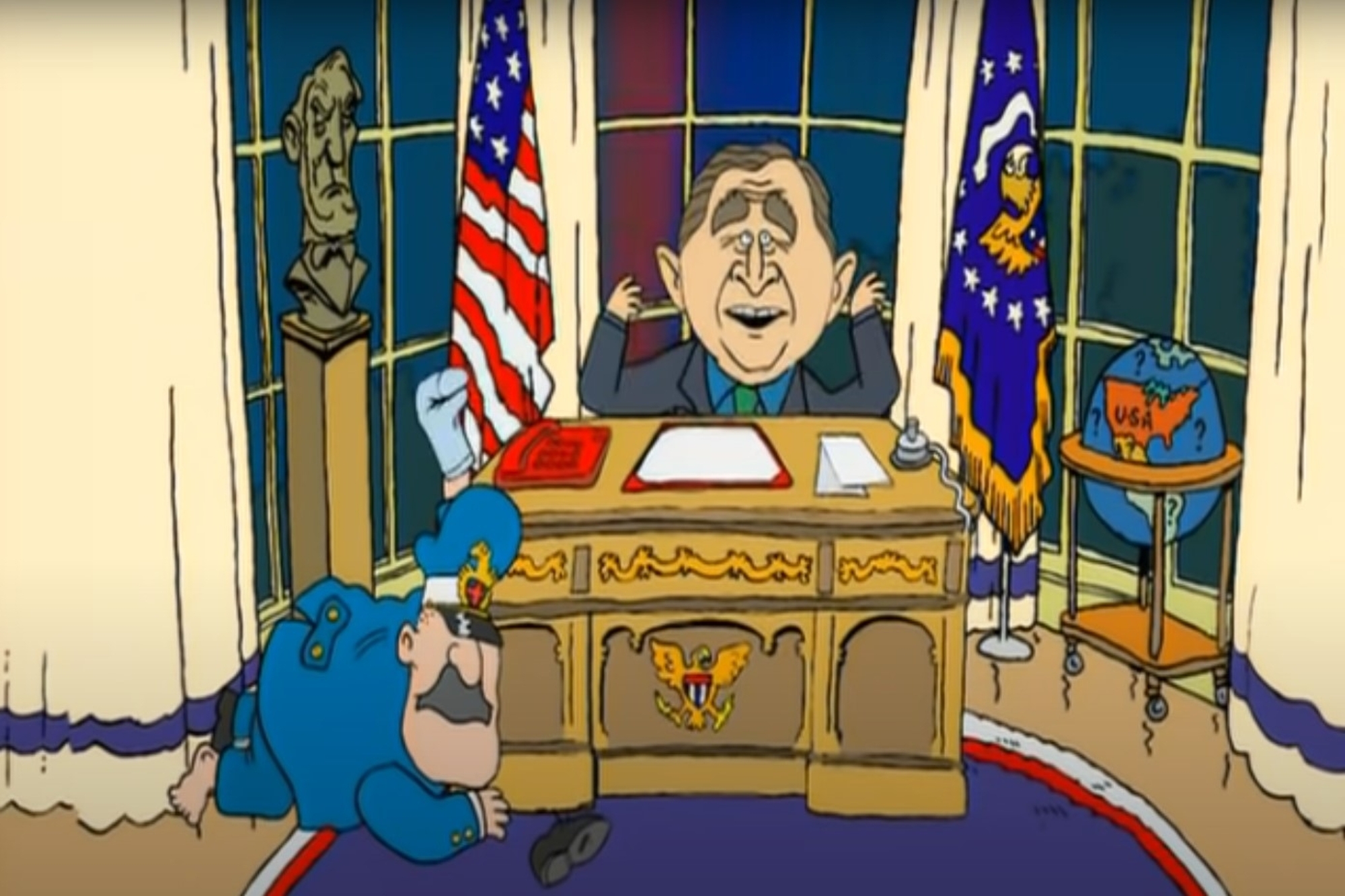 VIDÉO - "Shoot the dog", le clip satirique de George Michael