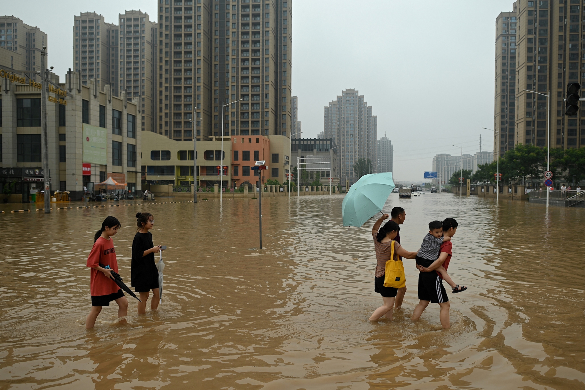 Intempéries en Chine : le bilan s'alourdit à plus de 300 morts