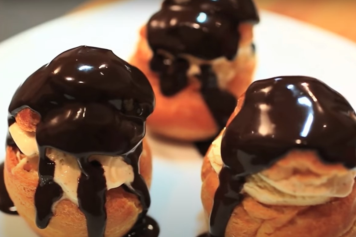 Profiteroles Chocolat Cyril Lignac