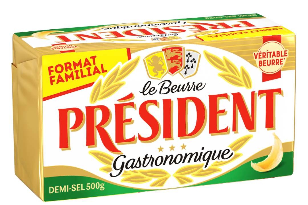 Alimentation : plusieurs lots de beurre Président rappelés