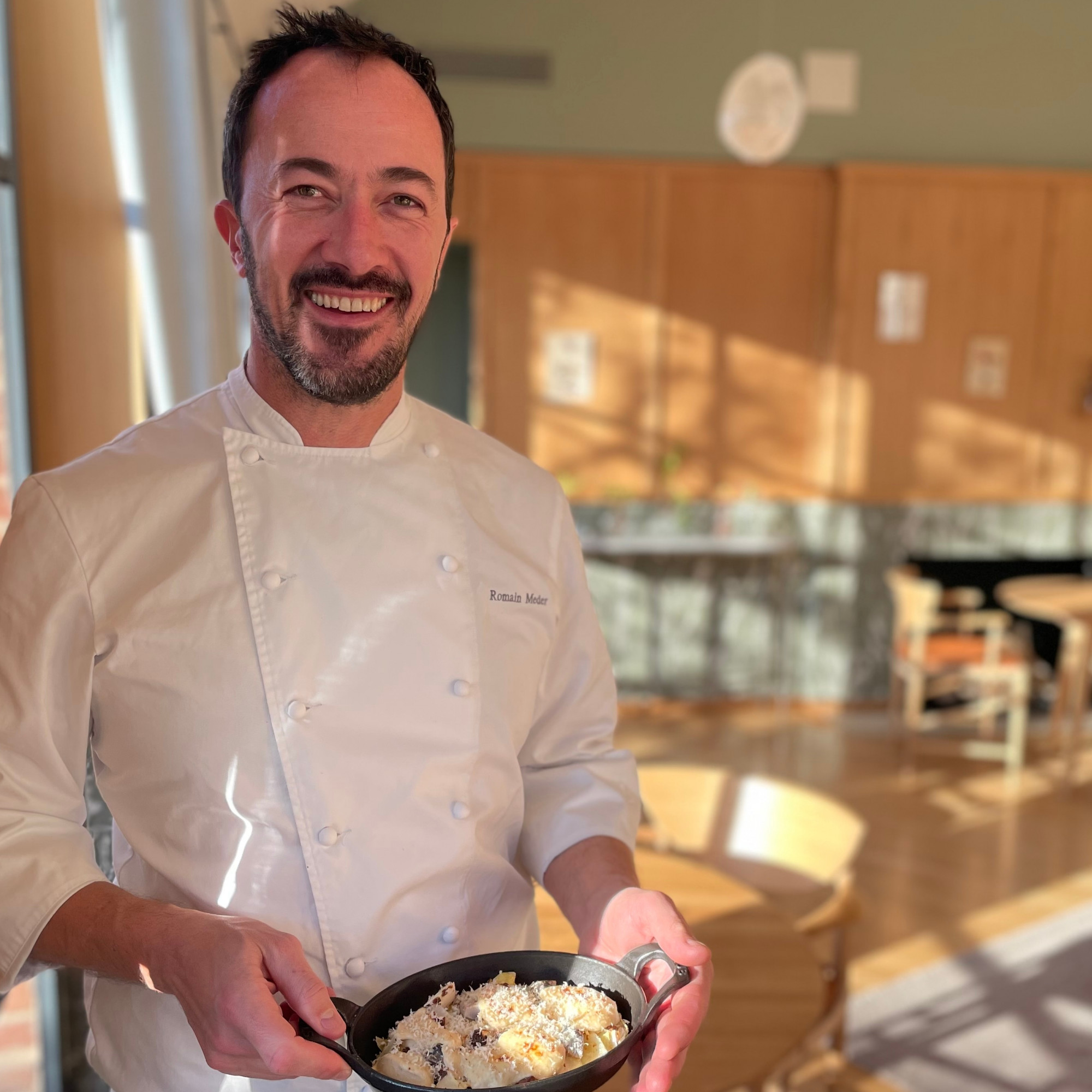 La salade d'endive gratinée du chef Romain Meder