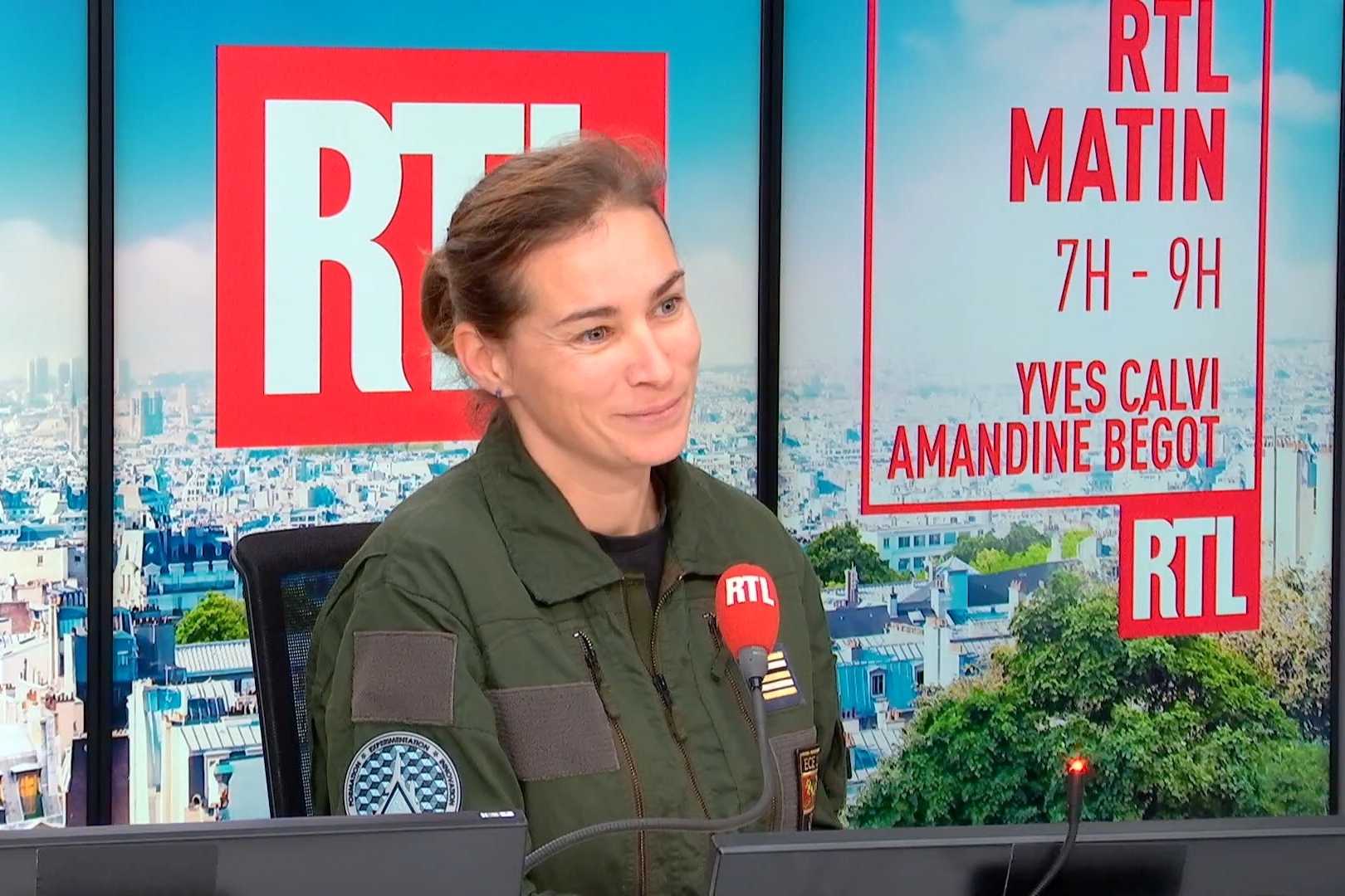 INVITÉE RTL - Colonel Claire, première femme pilote de Rafale, raconte ...