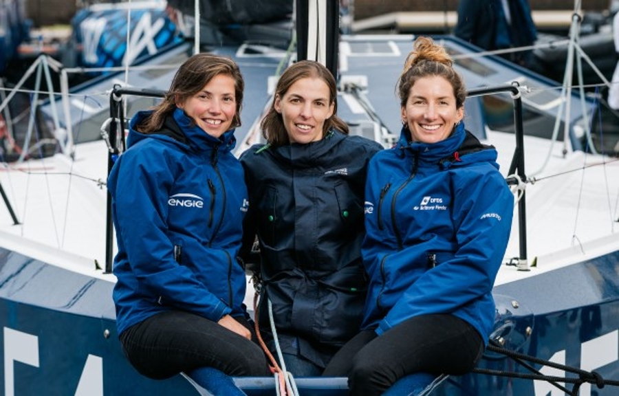 Transat Jacques Vabre : Tiphaine Ragueneau et Pamela Lee dans le grand bain