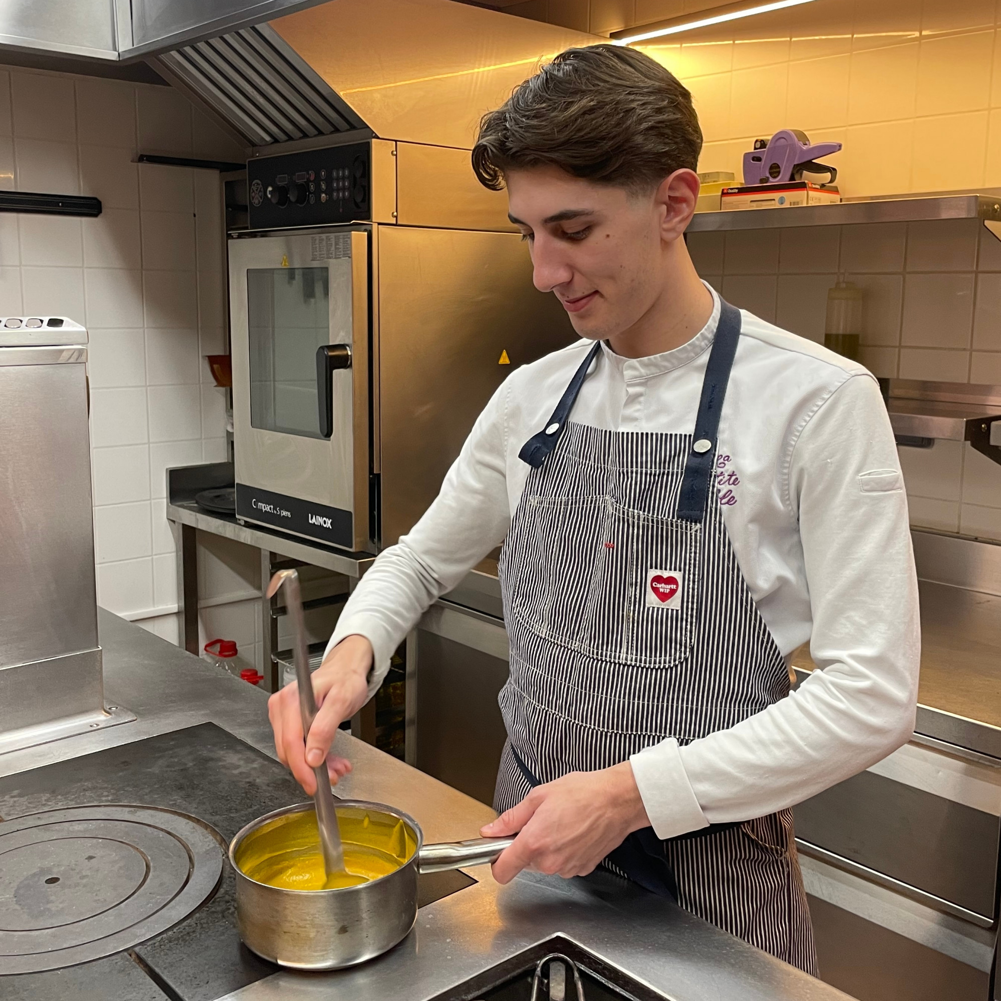 La recette de la soupe de courges du chef Valentin Tor