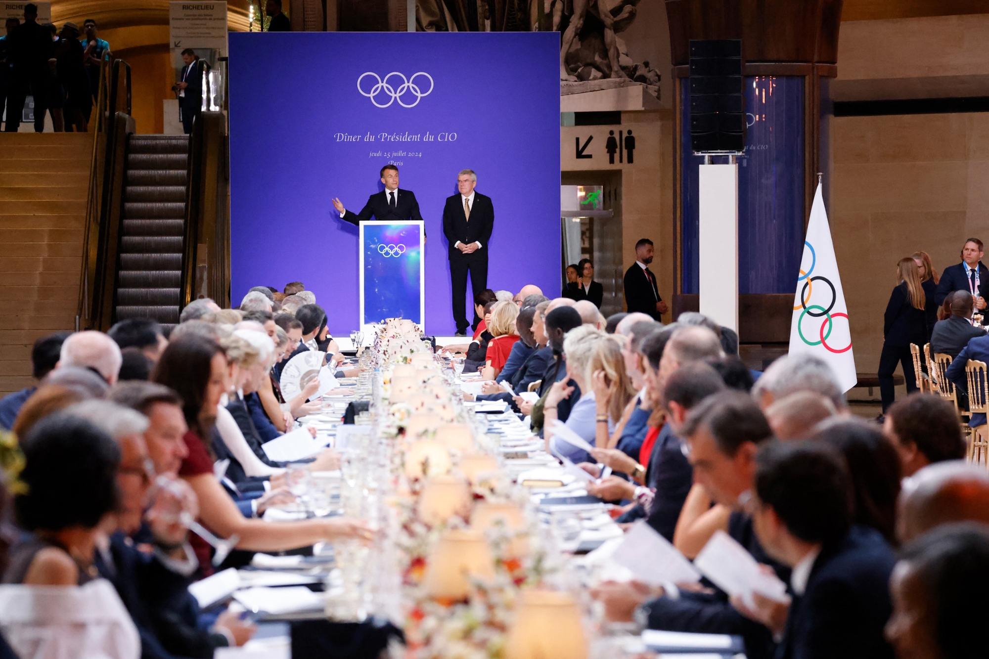 DIAPORAMA - JO Paris 2024 : découvrez les images du dîner des chefs d ...