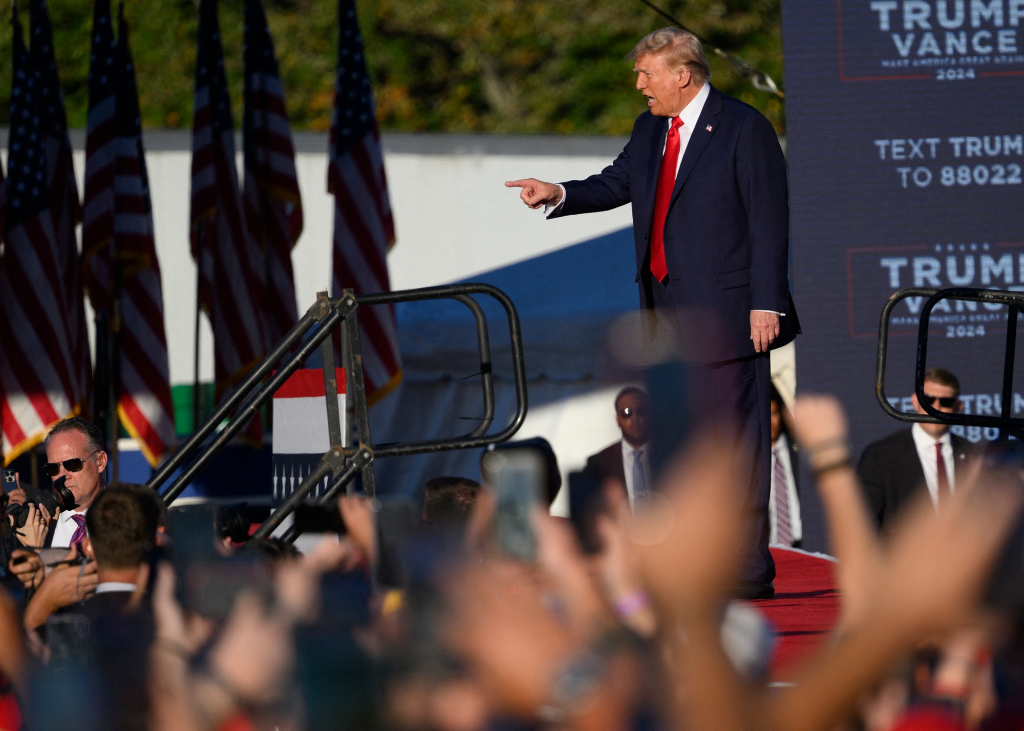 Donald Trump, de retour à Butler où il a failli être tué, assure qu'il ...