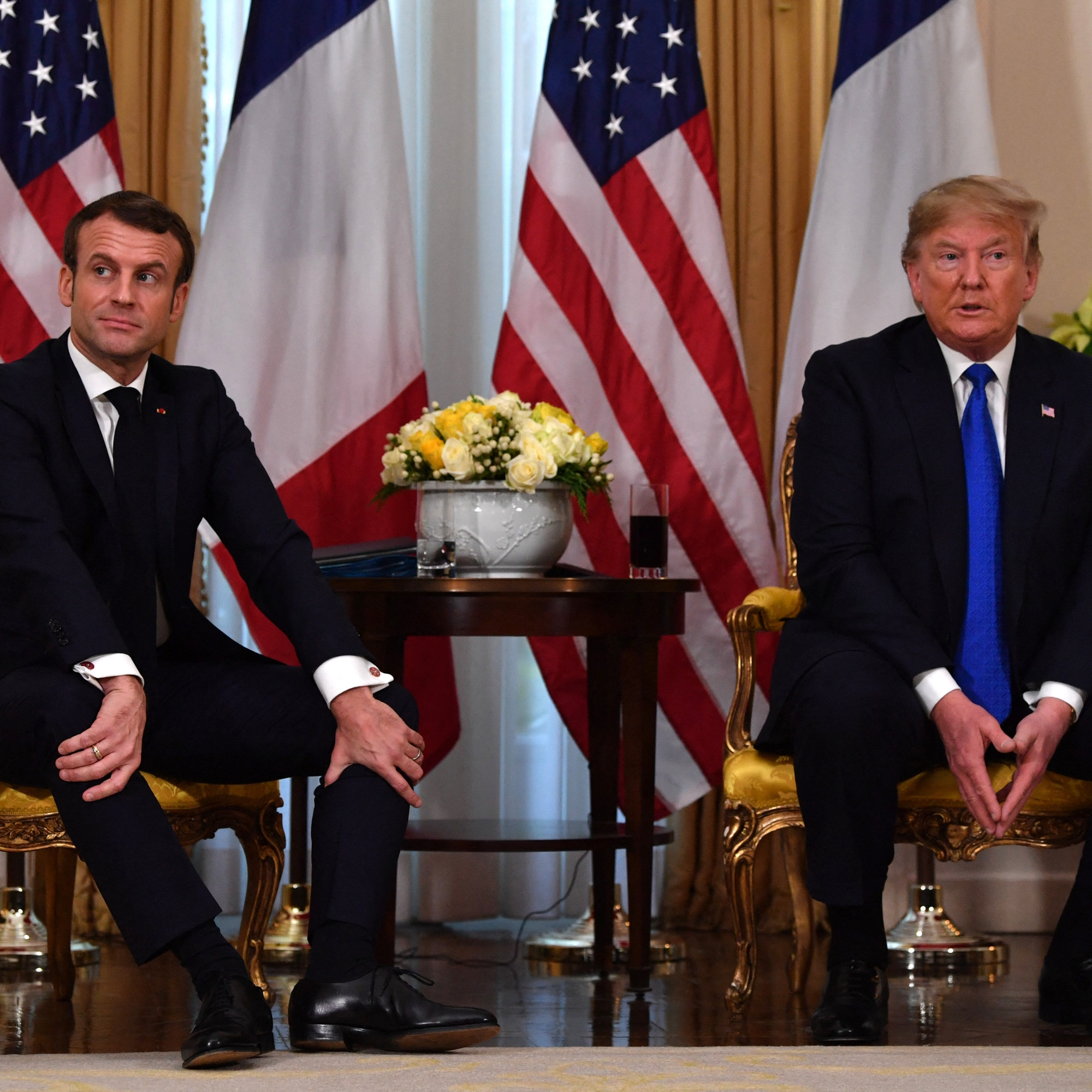 Donald Trump, élu président : où en sont les relations avec Emmanuel ...
