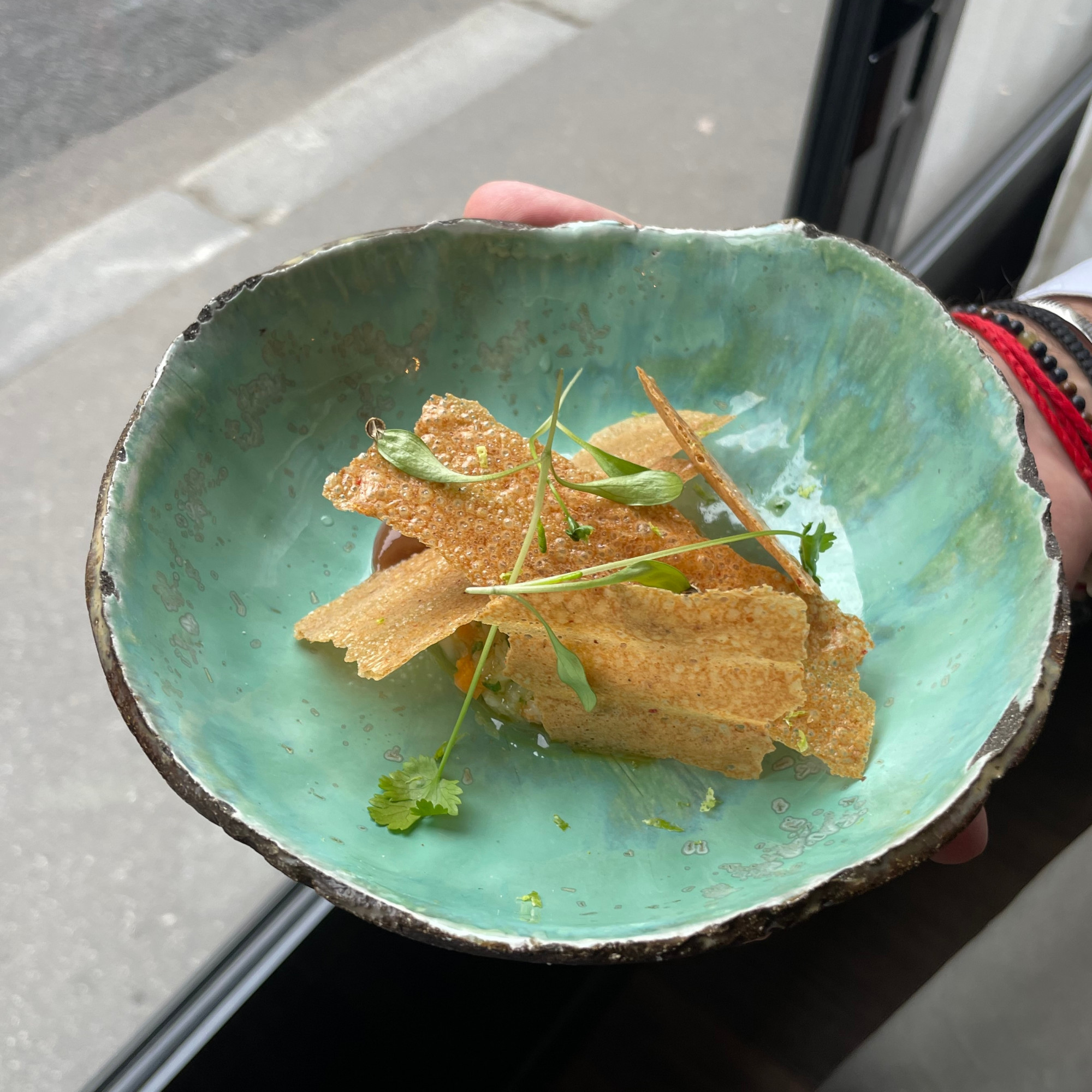 La recette du tartare de crevettes façon Pad thaï de Pierre Chomet ...