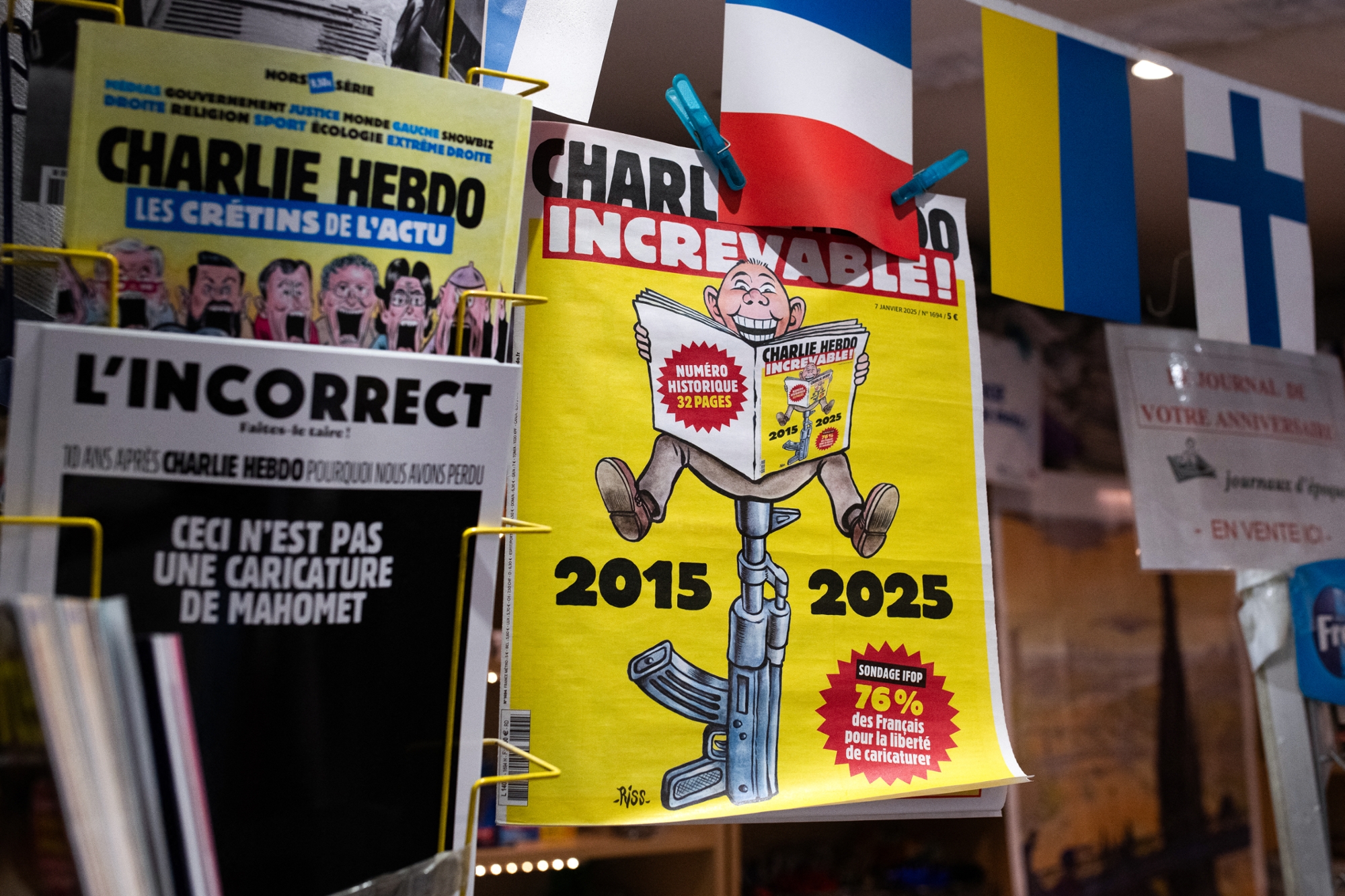 Charlie Hebdo : 10 ans après l'attentat, comment sont protégés les ...