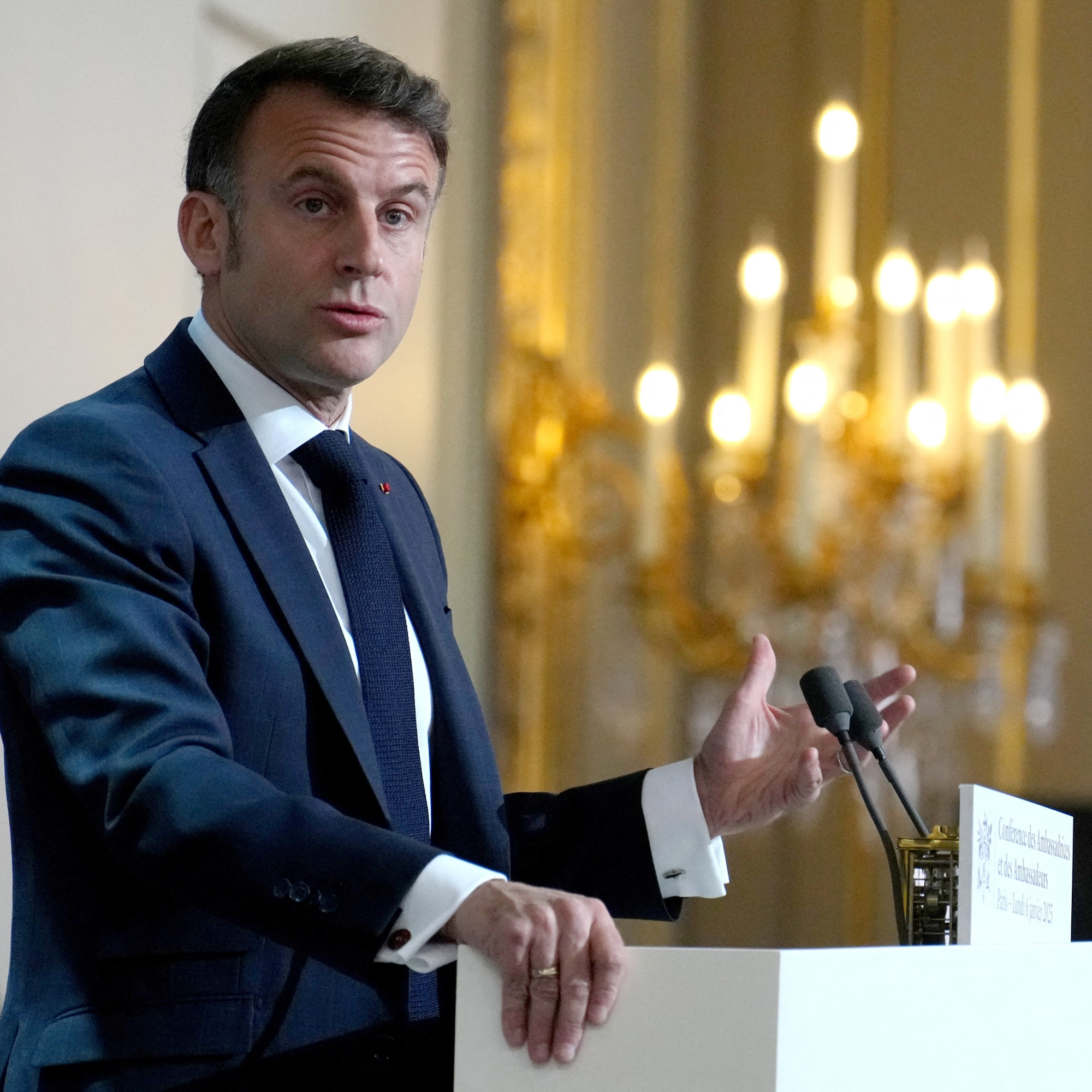 Cessez-le-feu à Gaza : Emmanuel Macron souhaite la restauration d'une ...