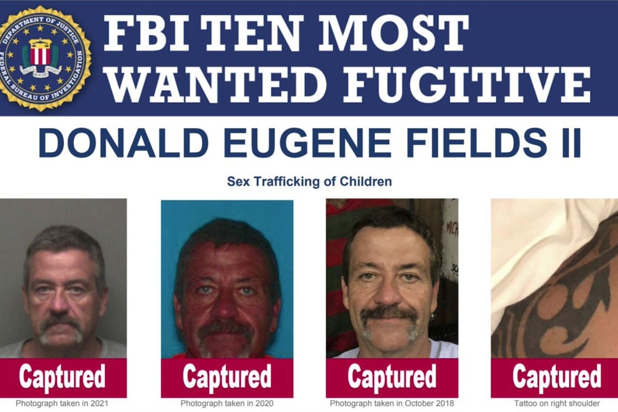 États-Unis : une policière arrête l’un des dix fugitifs les plus ...