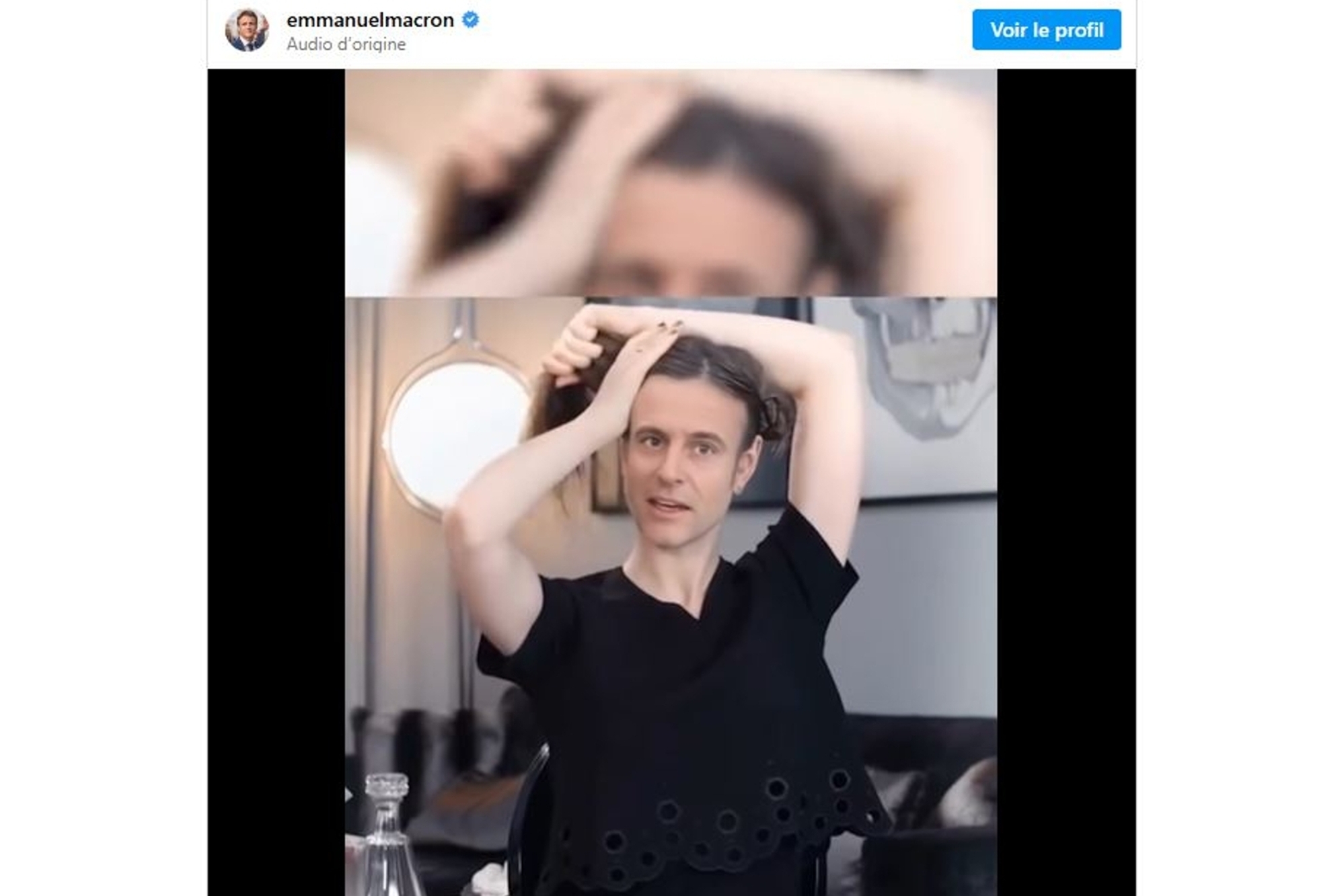 Sommet de l'IA à Paris : sur Instagram, Emmanuel Macron s'amuse de vidéos parodiques