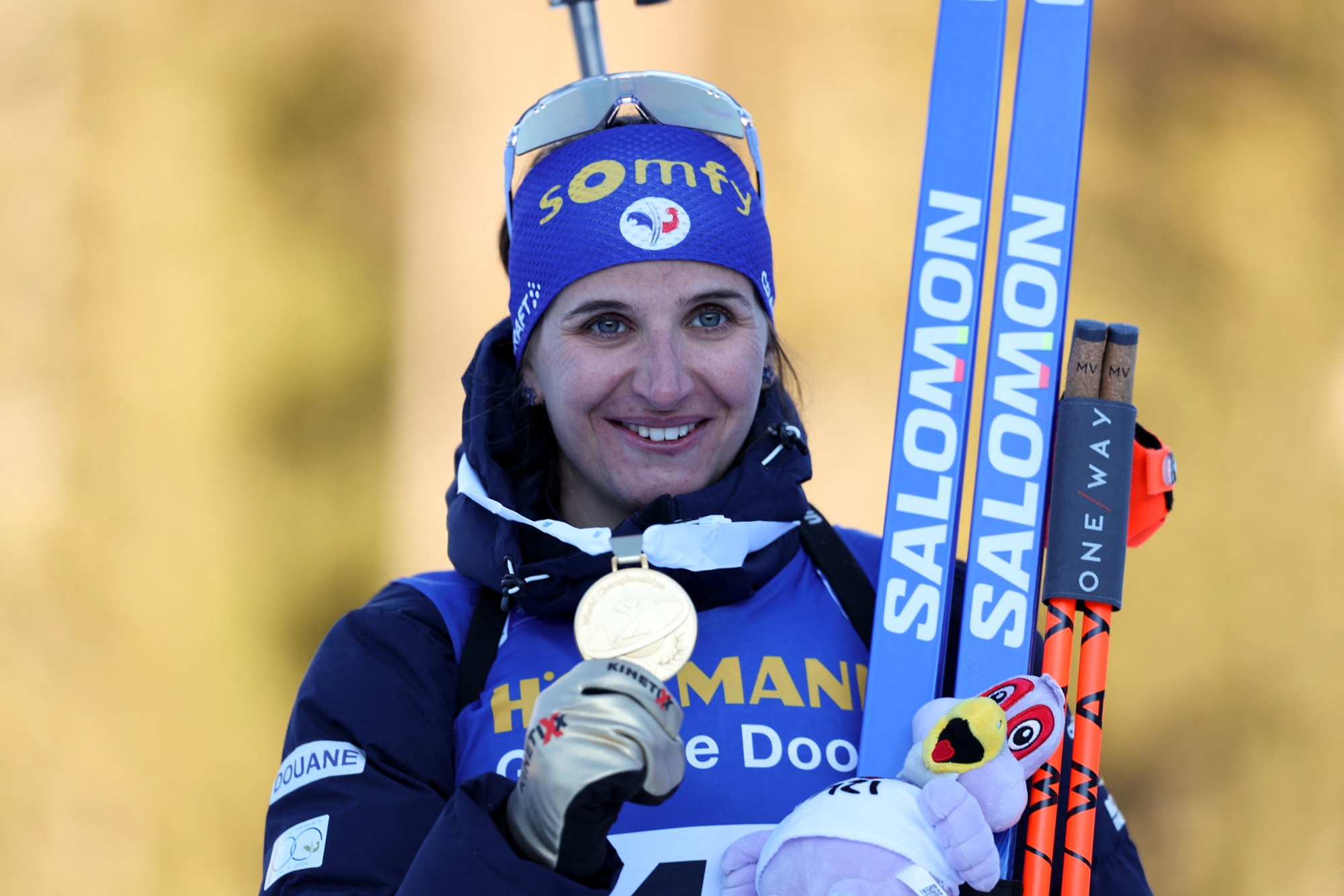 Mondiaux de biathlon : Julia Simon remporte la médaille d'or sur l'individuel, Lou Jeanmonnot en ...